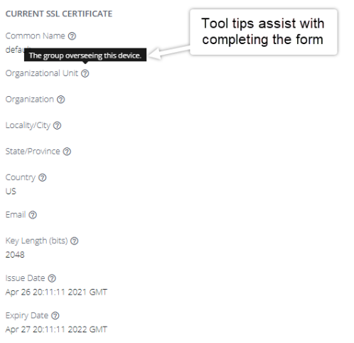 HTTPS Certificate