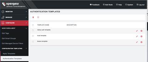 Modifying existing authentication templates